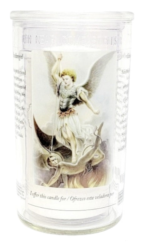 Saint Michael Candle – San Juan Basilica Giftshop